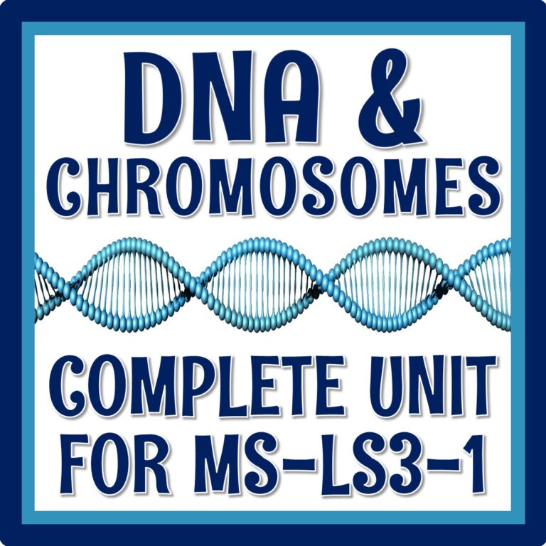 DNA and Chromosomes Unit for Middle School - Flying Colors Science