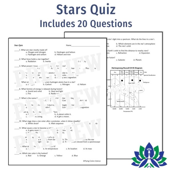 Stars Unit - Flying Colors Science