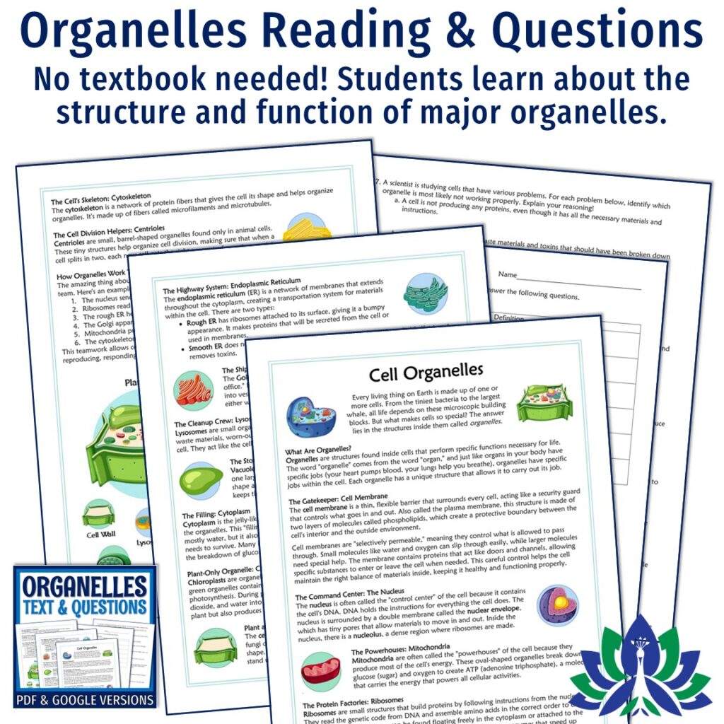 Cells & Organelles Unit - Flying Colors Science