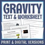 Gravity Unit with Notes, Activities, and Gravity Test - Flying Colors ...