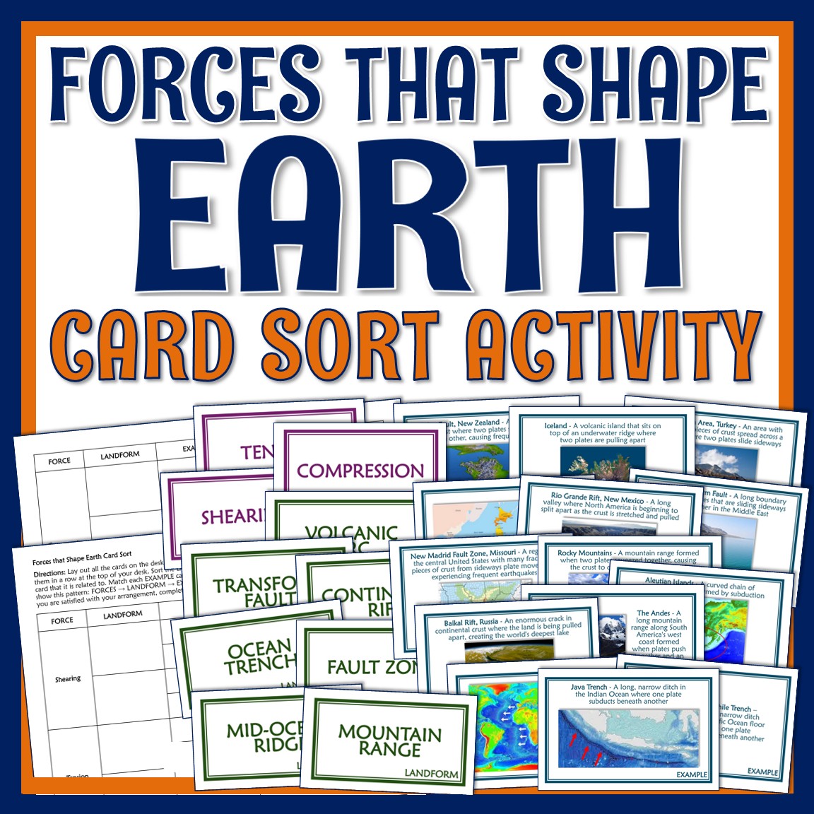 Geoscience Processes Shape Earth Activity - Flying Colors Science
