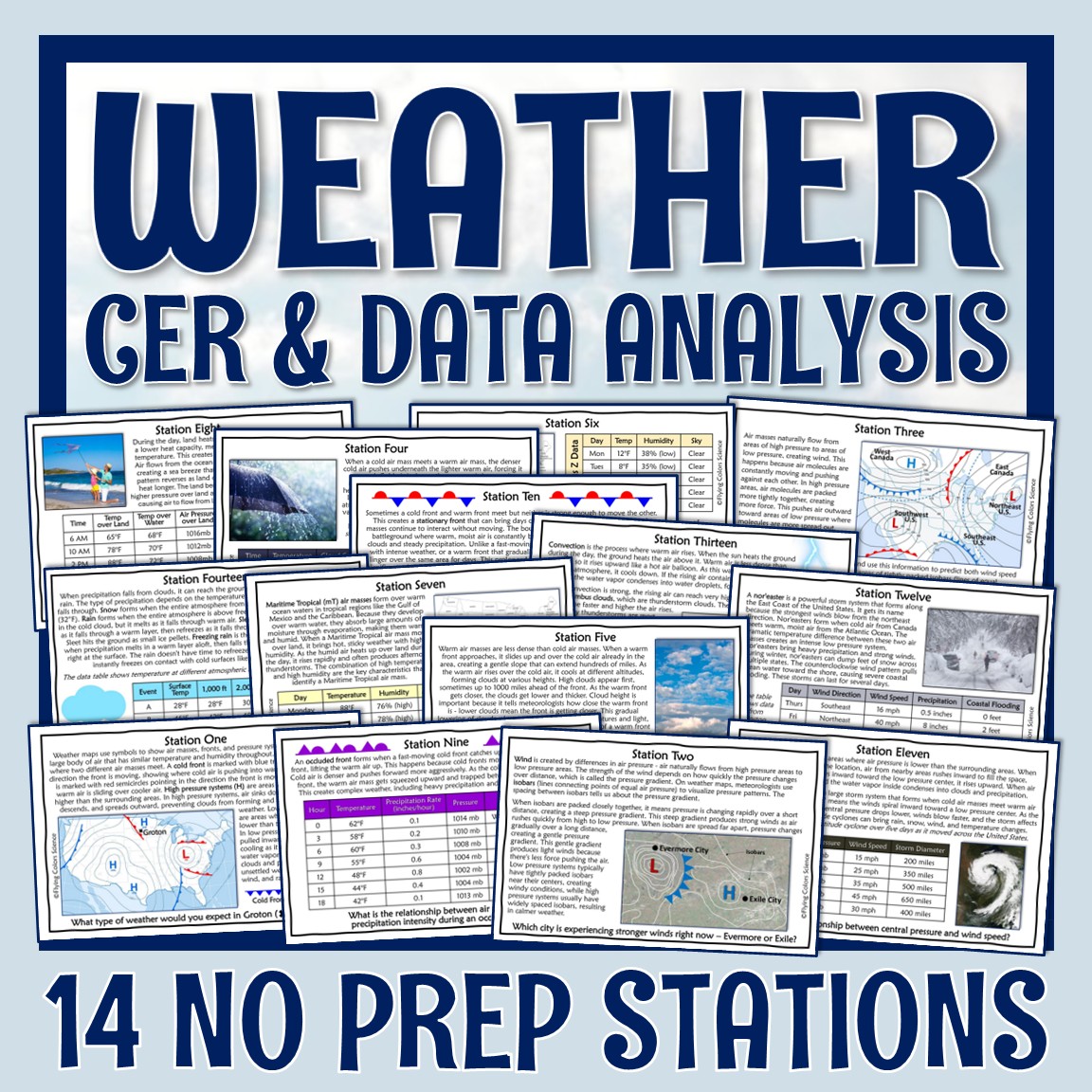 Weather CER Activity - Flying Colors Science