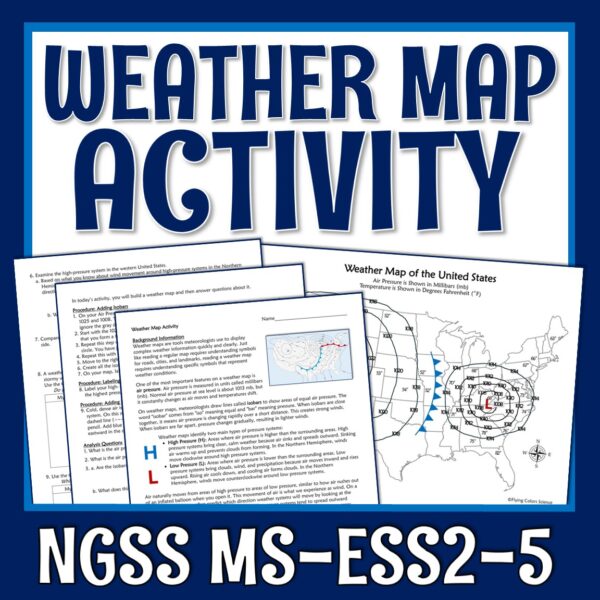 Hands-On Weather Map Activity - Flying Colors Science