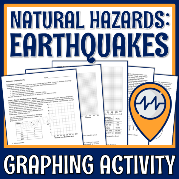 Earthquakes Activity: Graphing Data - Flying Colors Science